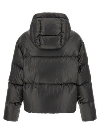 Maison Margiela Lacquered Finish Down Down Jacket - Black