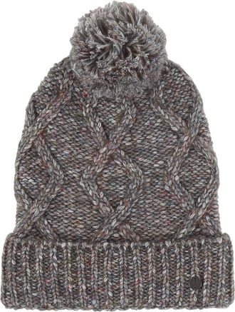Fraas Mütze Damen - Strickmütze in Wollmischung - Wärmend und Hautfreundlich - One Size Granite Grey