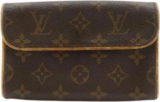 Louis Vuitton Sac banane vintage monogramme pr&eacute;-poss&eacute;d&eacute; - Femme - Pre-owned - Brun - Taille: ONE Size
