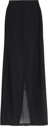 Gloria Coelho blue maxi skirt - Schwarz