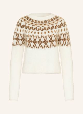 Mrs & Hugs Mrs & Hugs Pullover Mit Alpaka weiss