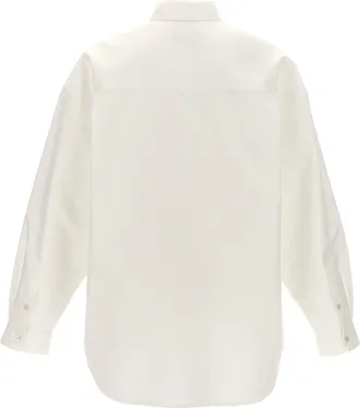 Balenciaga Cotton Poplin Shirt - White