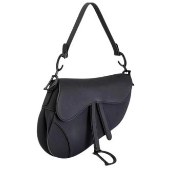 Dior Pre-owned Cuir sacs-dior - Femme - Pre-owned - Noir - Taille: ONE Size