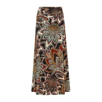 Farm Rio Maxi-Rock mit Wandteppich-Blumenmuster - - Skirts - Damen - Mehrfarbig - M