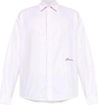 Jacquemus Homme, Chemises, Rose, Taille: L La Chemise Simon Shirt