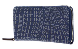 Valentino Samosa Zip Around Wallet Blu/Grigio