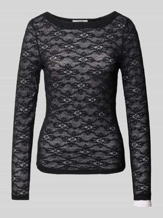 b.young Longsleeve aus Spitze Modell PRIYA