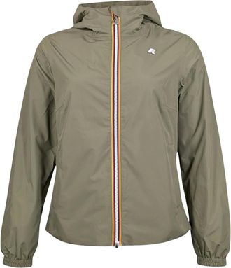 K-Way Femme, Vestes, Vert, Taille: 42 FR LIL 2.0 Stretch Poly Jersey