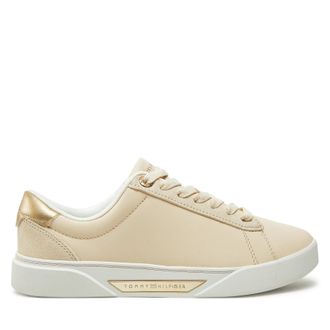 Tommy Hilfiger Sneakers Tommy Hilfiger Chic Court Sneaker FW0FW08382 Beige
