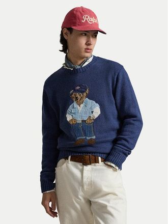 Polo Ralph Lauren Pullover 710A13002001 Blau Regular Fit