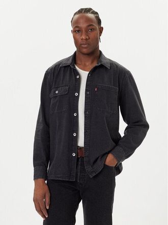 Levi's Jeanshemd Truckee 003NW-0001 Schwarz Relaxed Fit