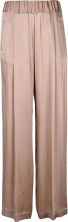 Semicouture Femme, Pantalons, Beige, Taille: 42 FR Jhonny Wide Pantalons