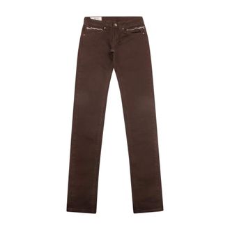 Dondup Braune Denim Hose Hergestellt in Italien - - Jeans - Damen - Braun - W25