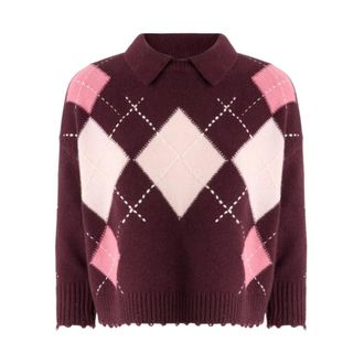 Pinko Pinko, Damen, Strickwaren, Lila, MGr&ouml;&szlig;e