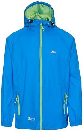 Trespass Qikpac Mixte veste imperm&eacute;able &agrave; capuche ext&eacute;rieur - bleu cobalt - M