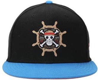 Bioworld One Piece Live Action Casquette Snapback pour adulte avec logo de pirates du chapeau de paille Compass