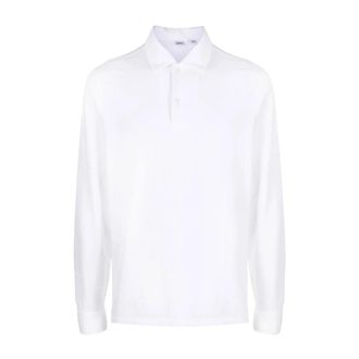 Aspesi Luigi Langarm-Polo - - Tops - Herren - Wei&szlig; - L