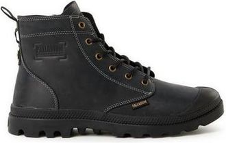 Palladium Bottines compens&eacute;es en cuir