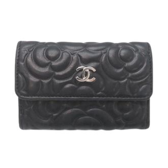 Chanel Pre-owned Vintage Card Case - Femme - Pre-owned - Noir - Taille: ONE Size