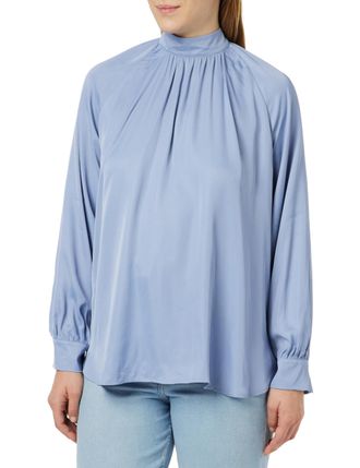 Gerry Weber Damen 260016-31410 Bluse, Misty Blue, 38 EU