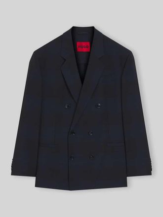 HUGO BOSS Relaxed Fit Sakko aus reiner Wolle