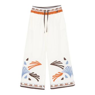 Herno Damen, Hosen, Wei&szlig;, SGr&ouml;&szlig;e