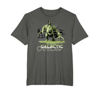 Star Wars The Book of Boba Fett Galactic Outlaw Rancor Rider T-Shirt