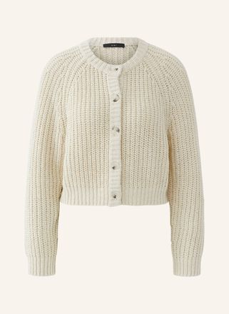 Oui Strickjacke beige