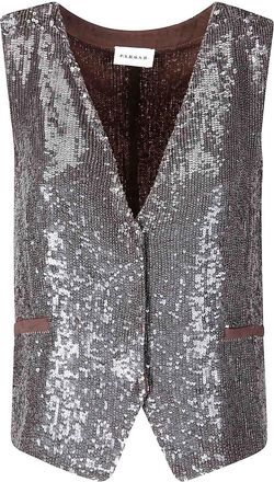 P.A.R.O.S.H. P. A.R. O.S. H. Gilet - Marron