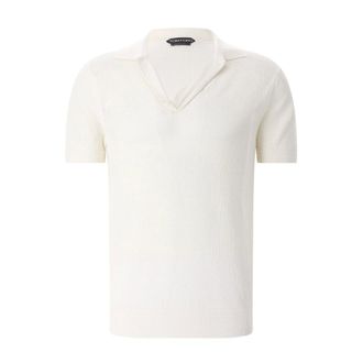Tom Ford Homme, Tops, Beige, Taille: XL Polo Chemises