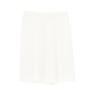 Victoria Beckham Femme, Shorts, Blanc, Taille: 32 FR Shorts Tailleur