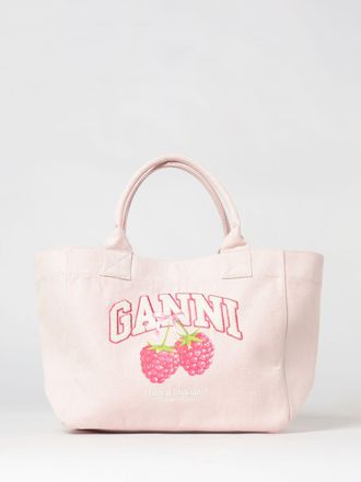 Ganni Tragetasche Damen Farbe Pink