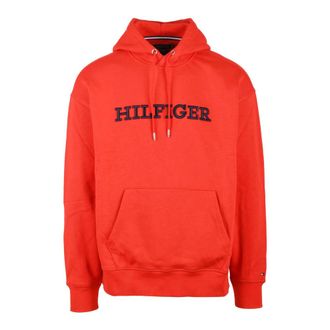 Tommy Hilfiger Homme, Sweatshirts et sweats &agrave; capuche, Rouge, Taille: L SweaT-shirt &agrave; capuche