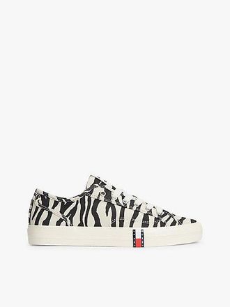 Tommy Hilfiger Baskets Archive &agrave; motif z&egrave;bre