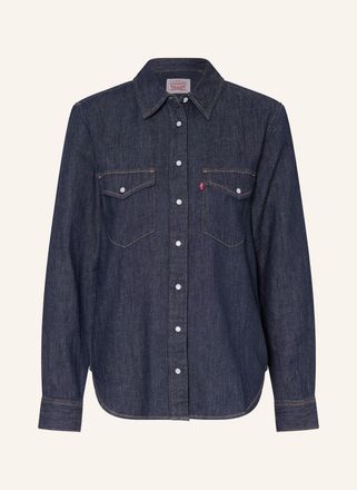 Levi's Hemdbluse Iconic In Jeansoptik blau