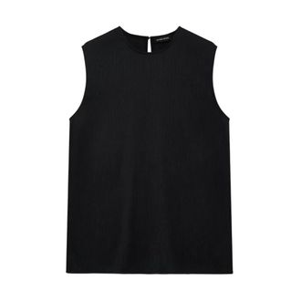 Anine Bing Malia Top - - Tops - Damen - Schwarzk - S