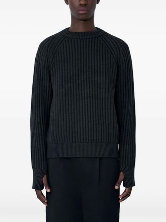 Junya Watanabe crew-neck sweater - Noir