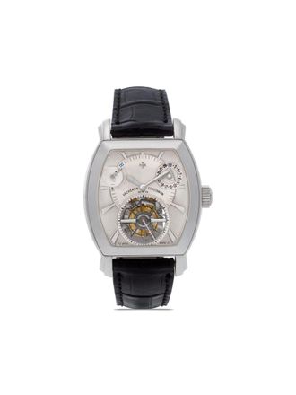Vacheron Constantin montre Malte Tourbillon 36 mm pre-owned (ann&eacute;es 2000) - Argent