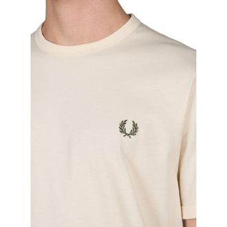 Fred Perry T-shirt &agrave; col rond en coton