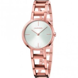 Calvin Klein Elegante und feminine Quarzuhr - - Accessories - Damen - Rosa - ONE SIZE