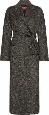 Max Mara Eroso Long Coat - Femme - Manteaux - Noir - Taille: 36 FR