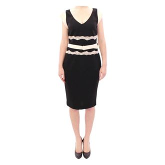 Roberto Cavalli Lace Sheath Dress - - Dresses - Damen - Schwarzk - XL