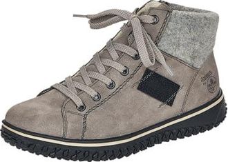 Rieker Z4230, Botines Femme, Gris (Grey/Fog/Schwarz 40), 42 EU
