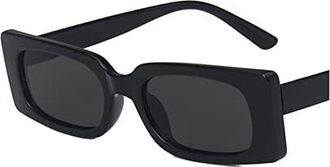 Generic 2025 Designer Square Small Frame Lunettes de soleil rétro tendance pour hommes et femmes pour les vacances en plein air (couleur : D, taille : 1), D, 