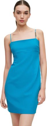 HUGO BOSS Hugo - Kleid f&uuml;r Damen, Recyceltes Polyester (Blau)