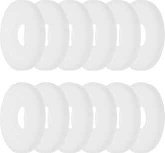 SOLUSTRE 12 Stück Ersatz Duftwärmepad Runde Aromatherapie-Pads Kompatibel Für Duftwärmer-handtücher Und Dampfgerät Zubehör Für Duftwärmer-Pads