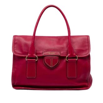 Prada Sac &agrave; main vintage doccasion - Femme - Pre-owned - Rouge - Taille: ONE Size