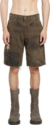 Paly Hollywood Sinned 4 Nothing Double Knee Shorts