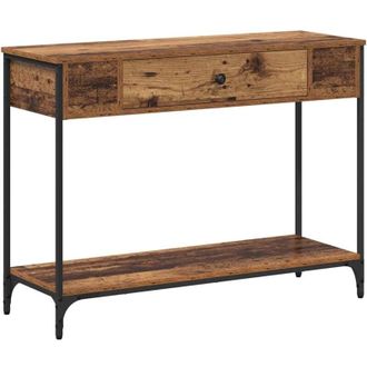 vidaXL Konsolentisch Other Altholz 100 x 34.5 x 75 cm Holzwerkstoff Vidaxl