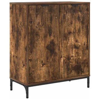 vidaXL Sideboard Räuchereiche 69,5 x 33 x 82 cm Holzwerkstoff vidaXL